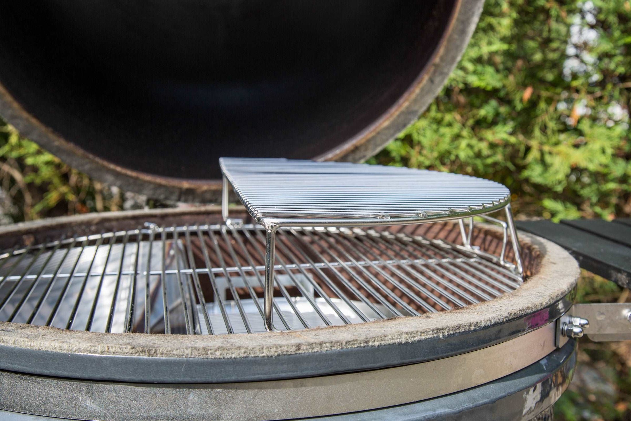Elevated Grill Rack | Stainless Steel Cooking Grate | SnS Grills